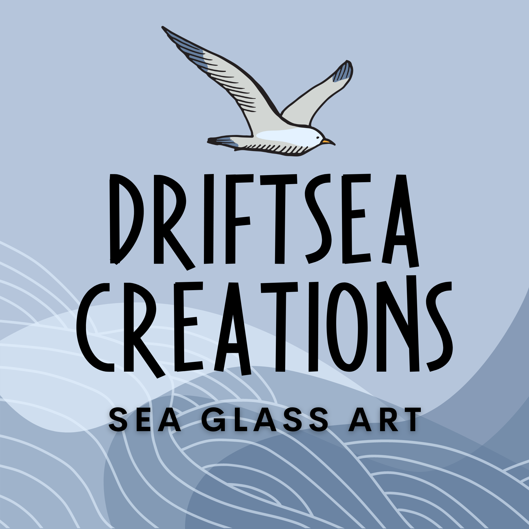 Birds on Shells & Coral – Driftsea Creations